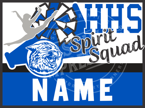 Spirit Squad Sign – Lasting Impressions of Kansas